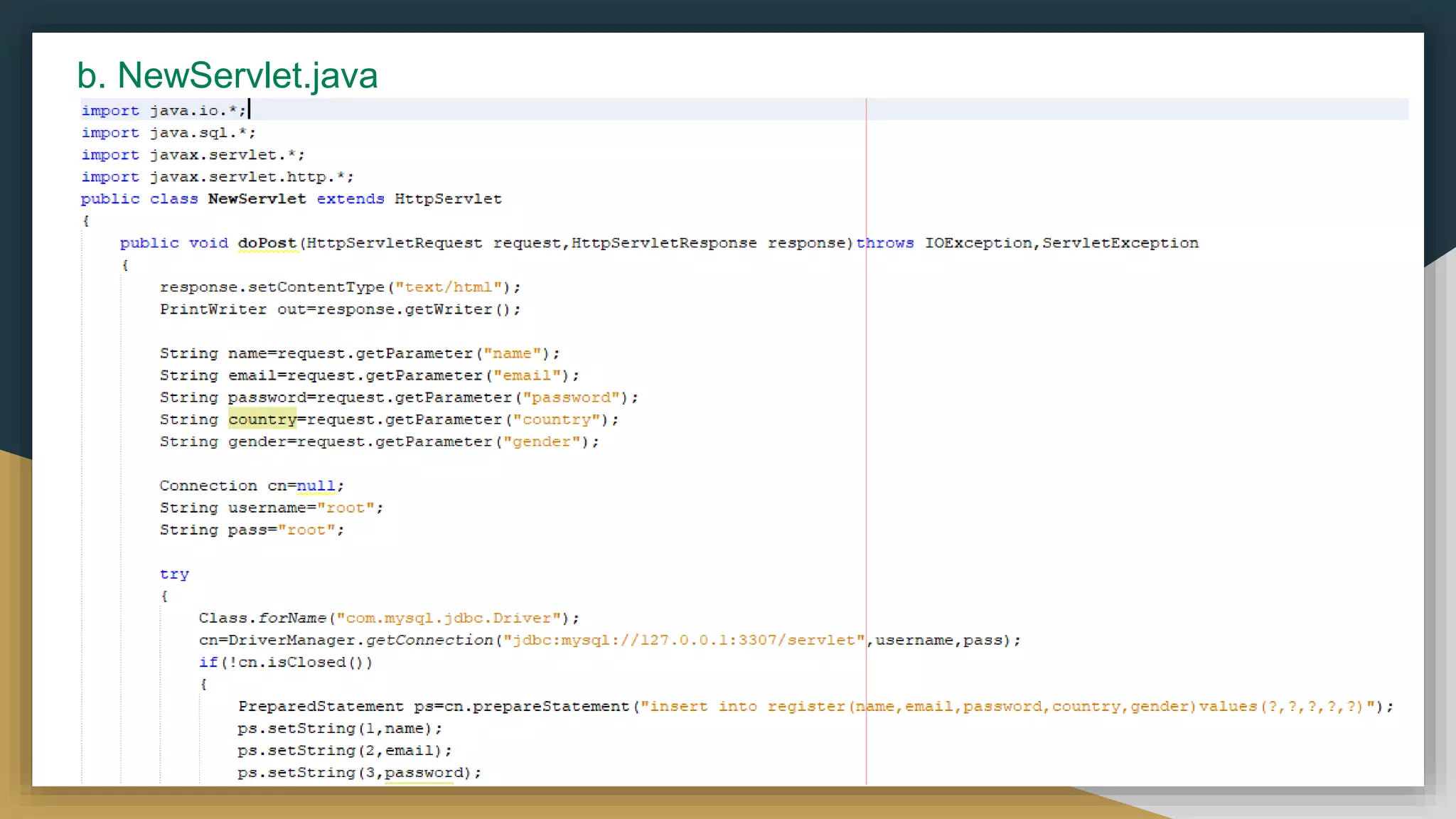 Servlet session 13 | PPT