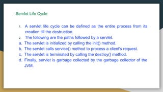 Servlet session 2 | PPT