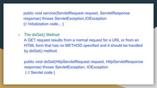 Servlet session 2 | PPT