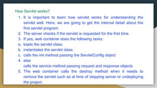Servlet session 2 | PPT