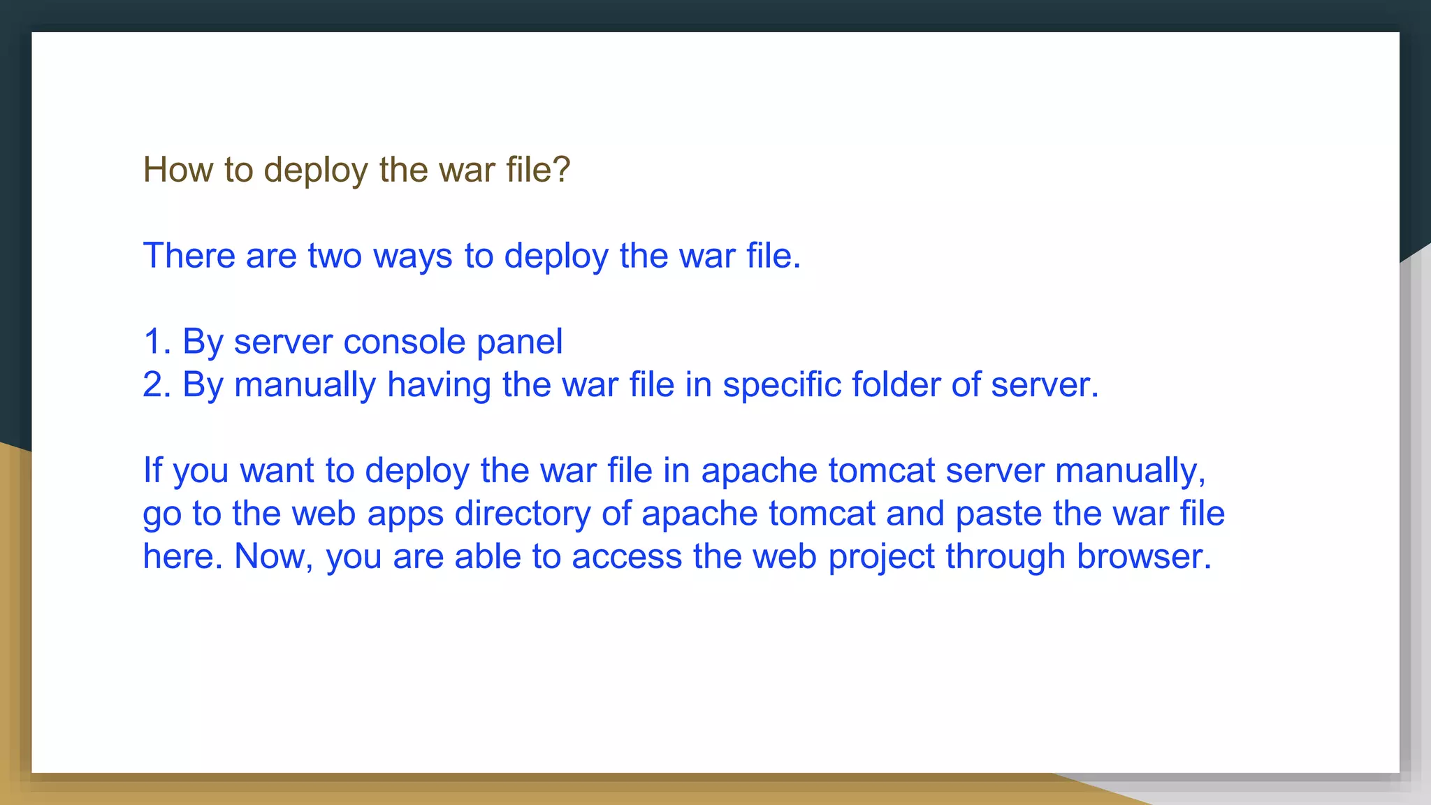 Servlet session 4 | PPT | Free Download