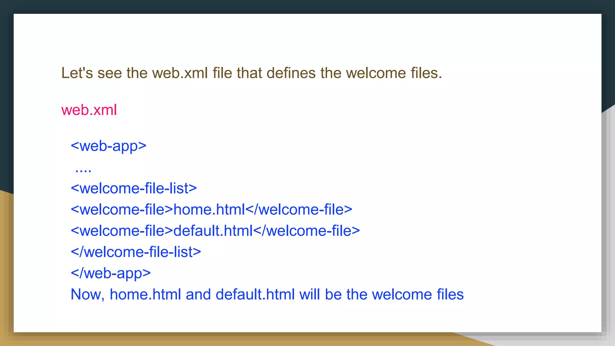 Servlet session 5 | PPT