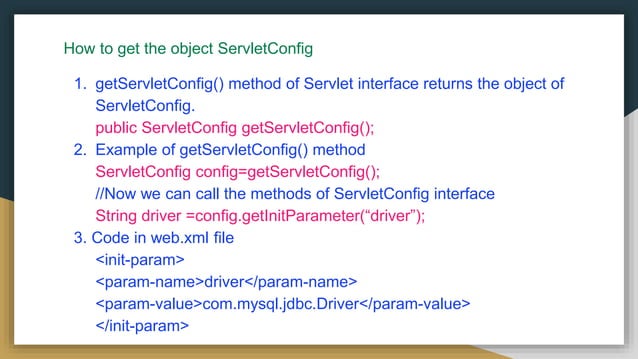 Servlet session 8 | PPT Servlet session 8 | PPT