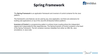 Servlet to Spring: Internal Understanding | PPT