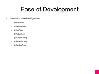 Servlet3.0 overview | PPT