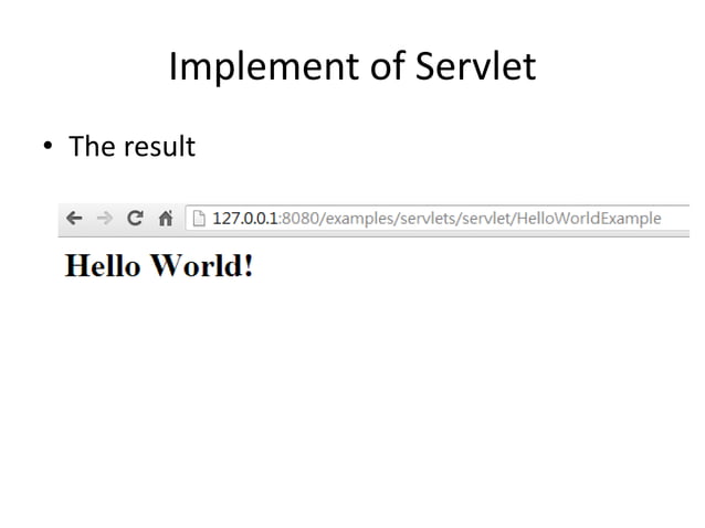 Servlet and JSP | PPT