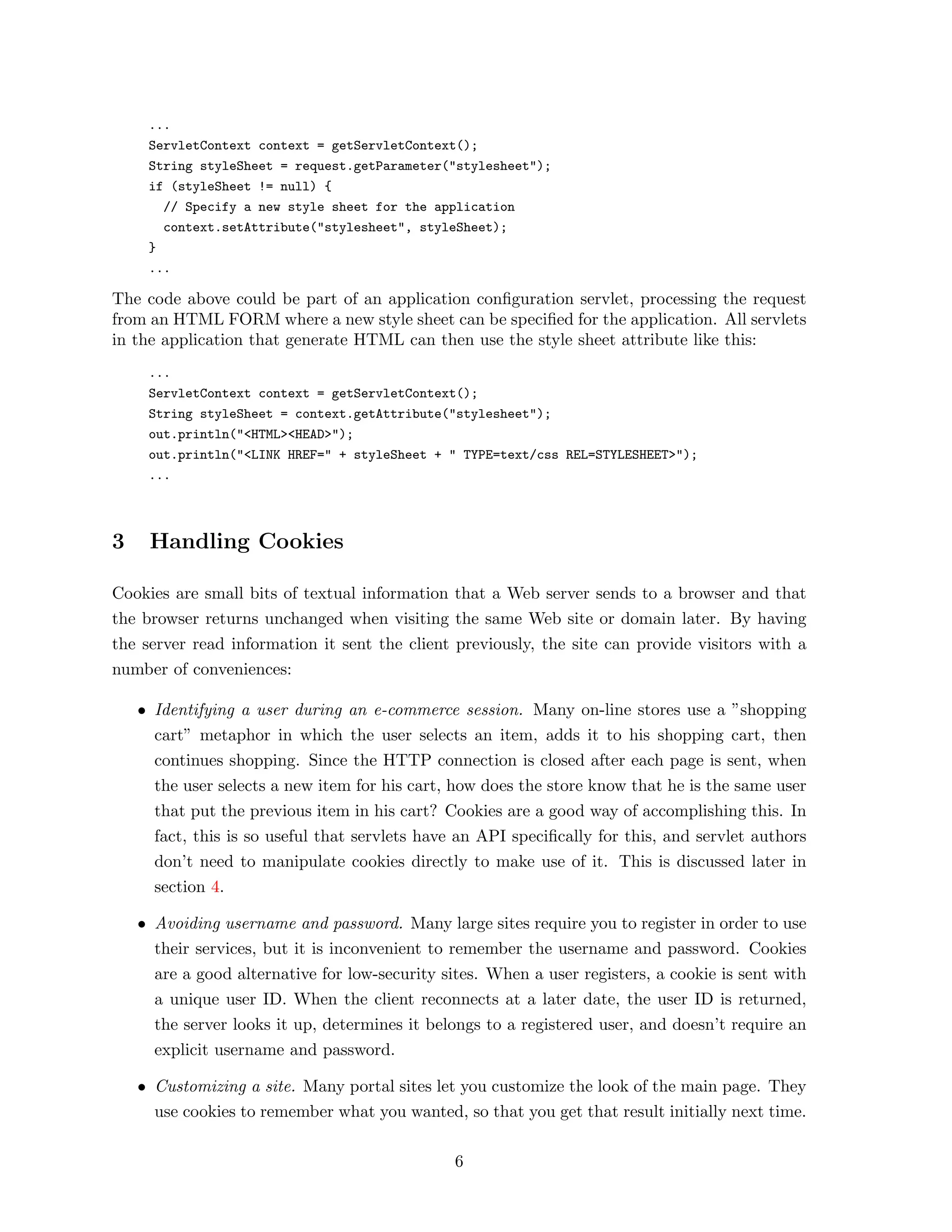 Servletand sessiontracking | PDF