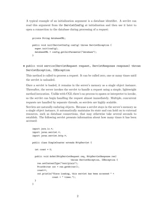 Servletand sessiontracking | PDF