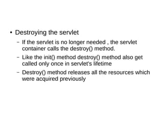 servlets and jsp | ODP