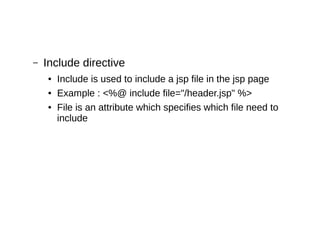 servlets and jsp | ODP