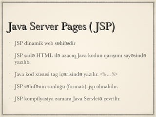 Servlet and jsp presentation | PPT