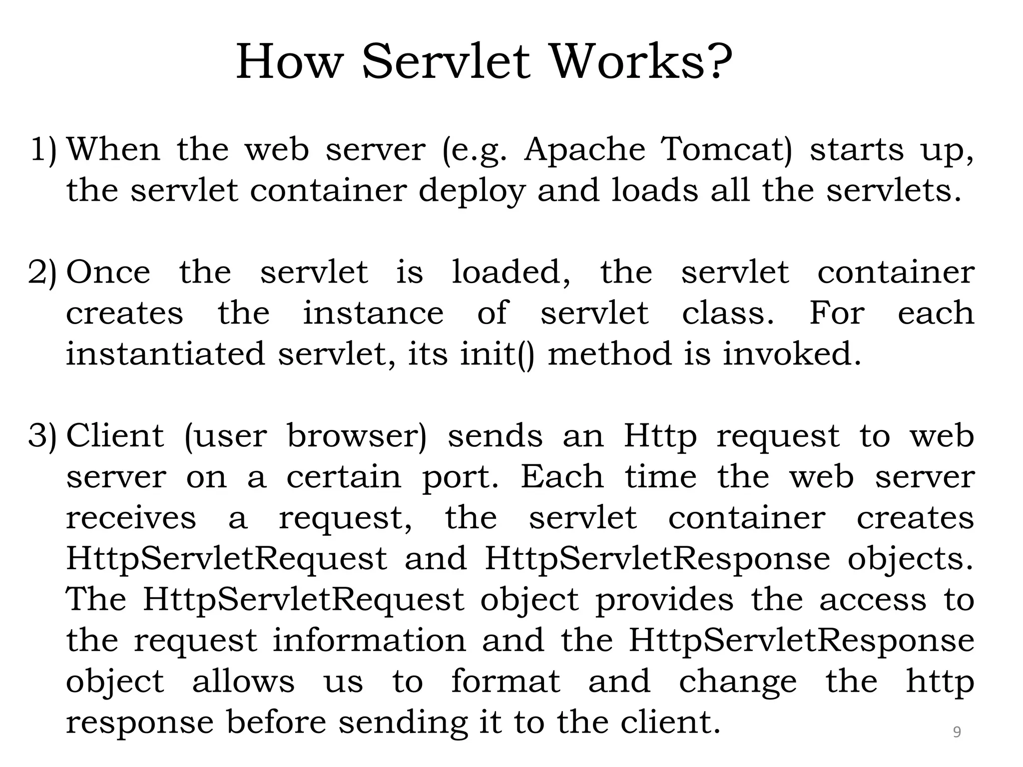 Servlet Life Cycle Ppt