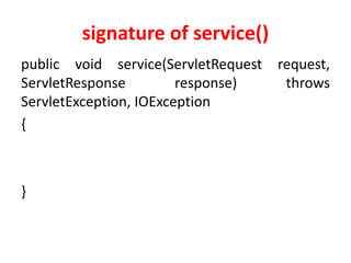 Servlet life cycle | PPT