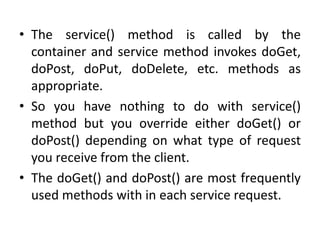 Servlet life cycle | PPT