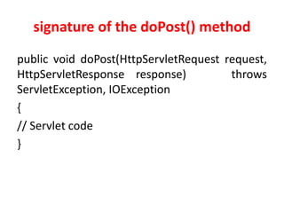 Servlet life cycle | PPT