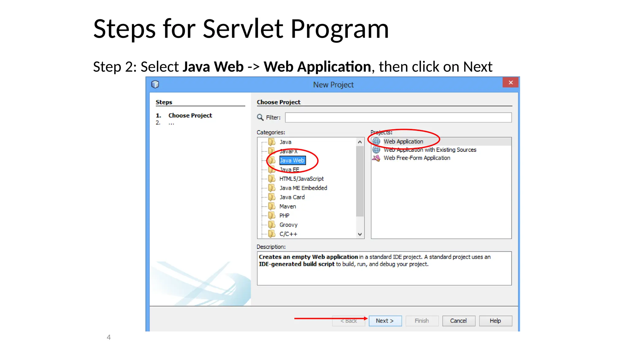 Servlet running steps.pptx Advance Java unit2 | PPT