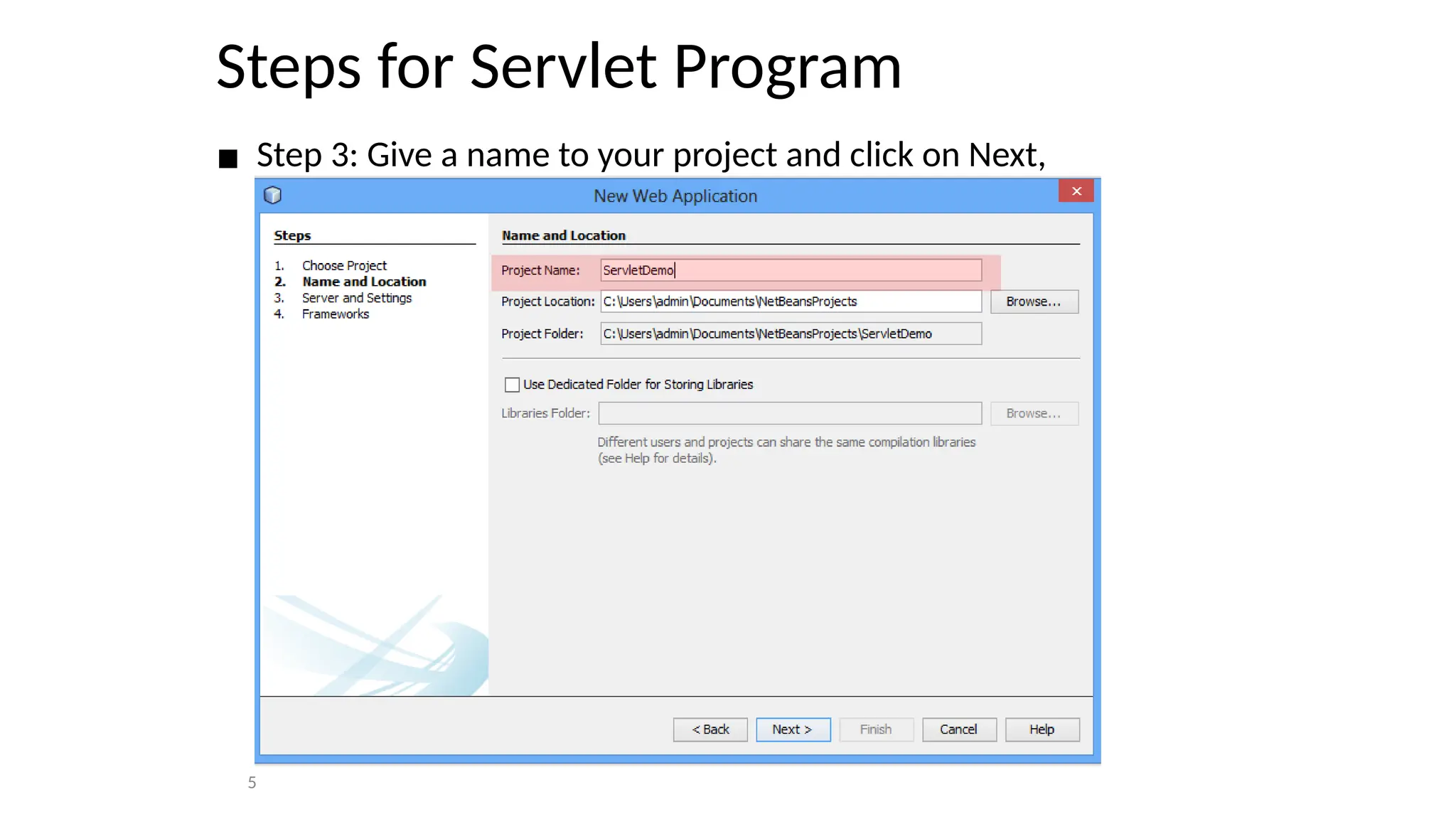 Servlet running steps.pptx Advance Java unit2 | PPT