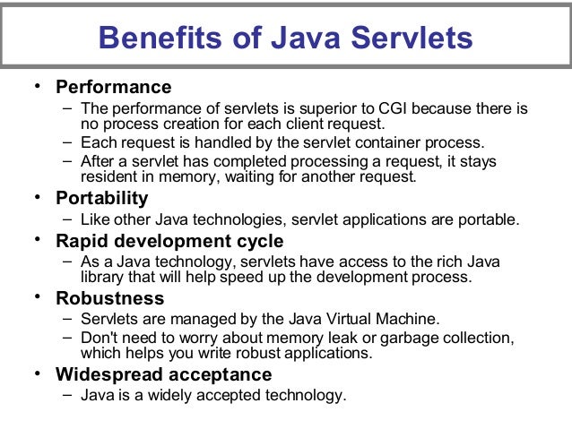 JAVA Servlets