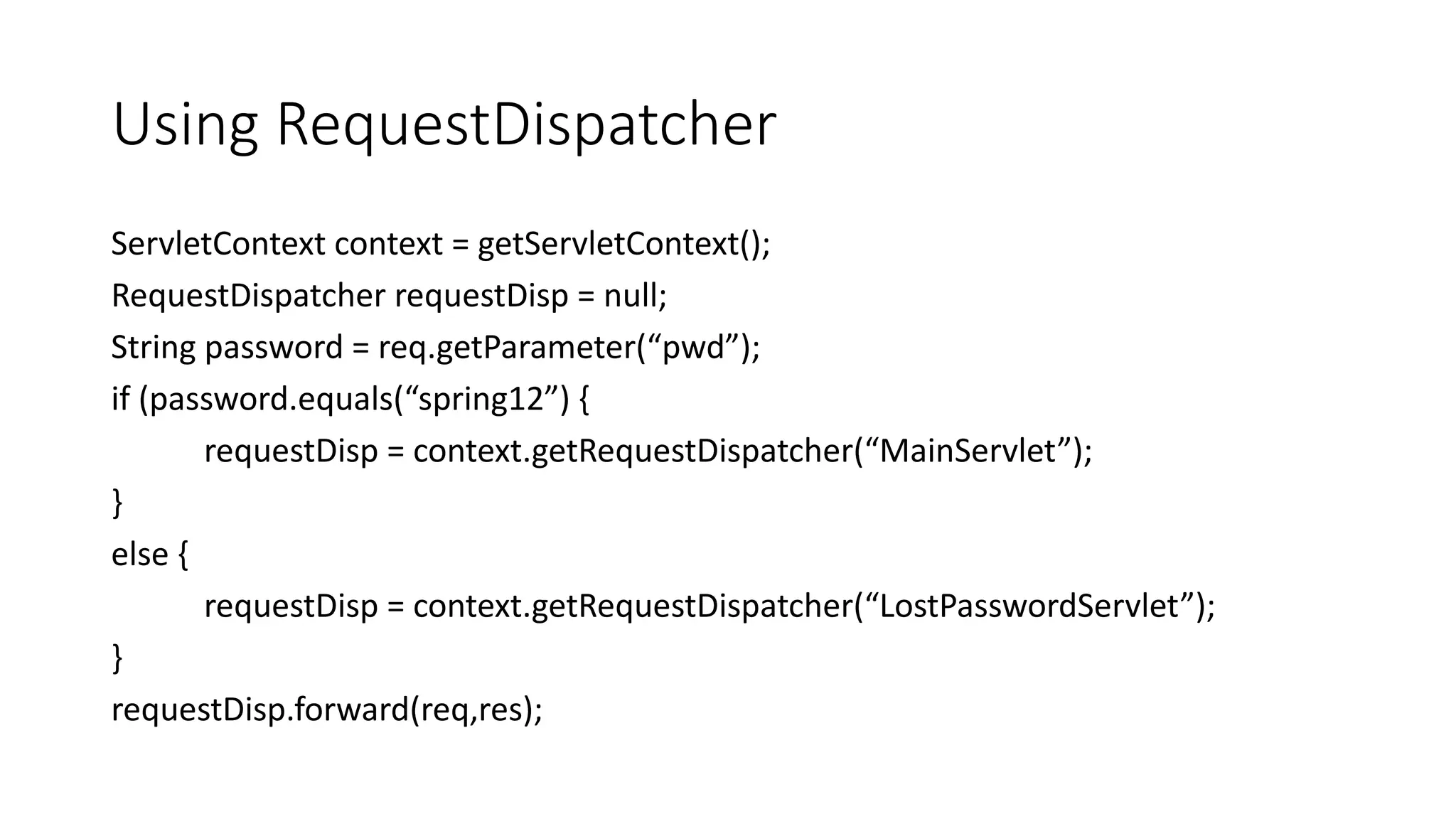 servlets in enterprise programming advanced java | PPTX