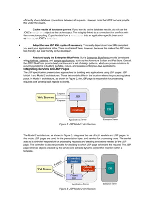 Servlets and jsp pages best practices | PDF