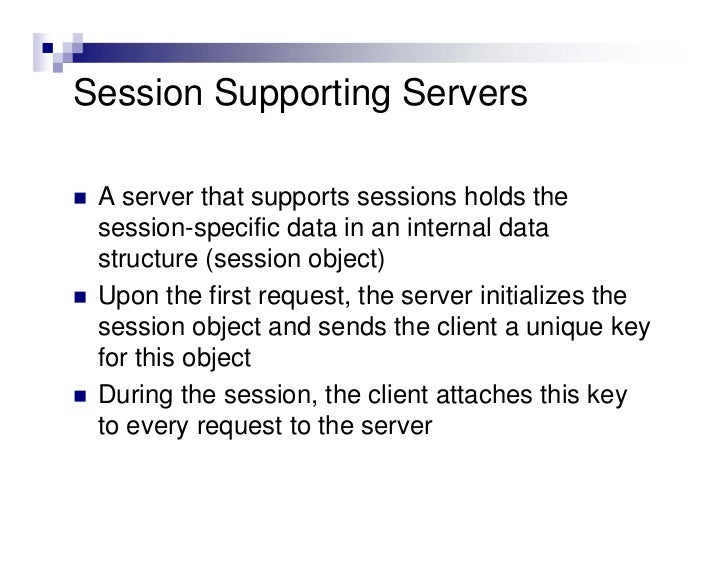 Servlet Sessions