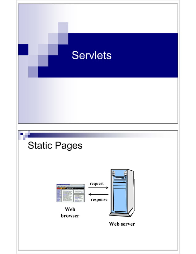 Servlets intro | PDF