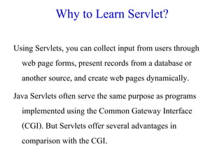 Servlets & jdbc | PPTX