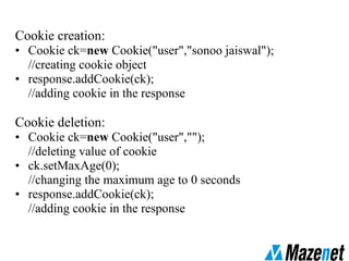 Java - Servlet - Mazenet Solution | PPT