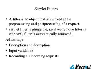 Java - Servlet - Mazenet Solution | PPT