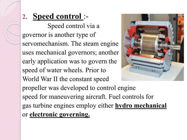 Servo mechanism and control system | PPTX | Radio Control | Hobbies & Interests