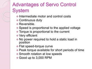 Servo mechanism and control system | PPTX