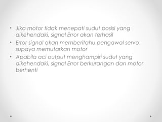 Motor servo>>>))))) | PPT