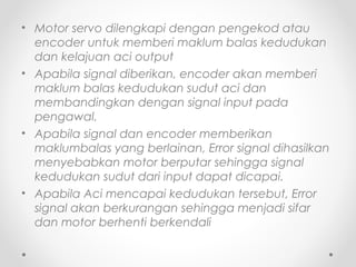 Motor servo>>>))))) | PPT