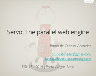 Servo: The parallel web engine | PDF
