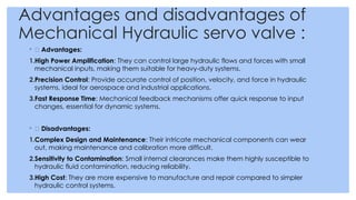 SERVO PROPORTIONAL VALVES a despcription | PPTX