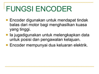 Servo Encoder | PPT