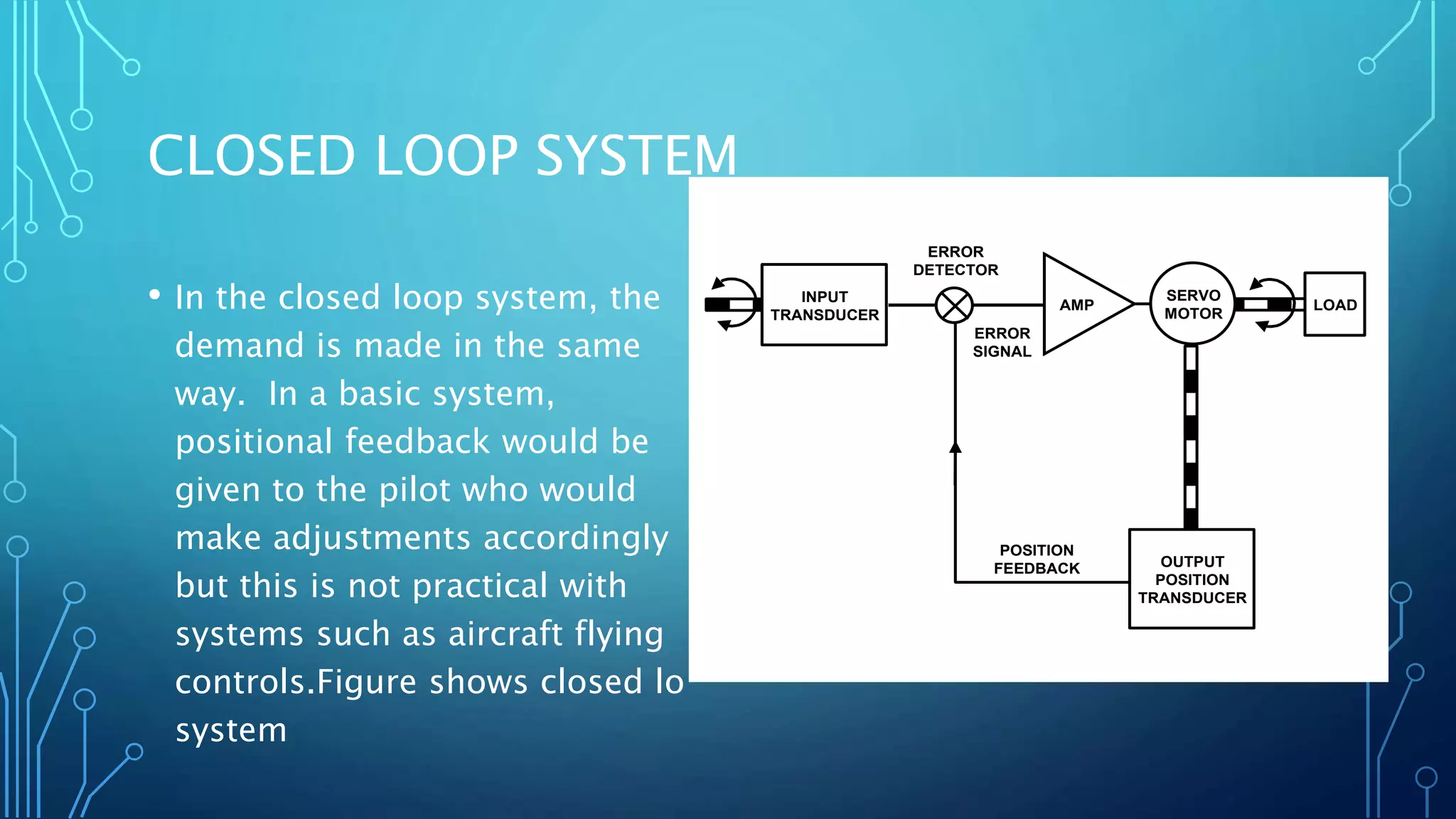 Servomechanisms | PPTX