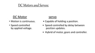 Servomotor control | PPTX