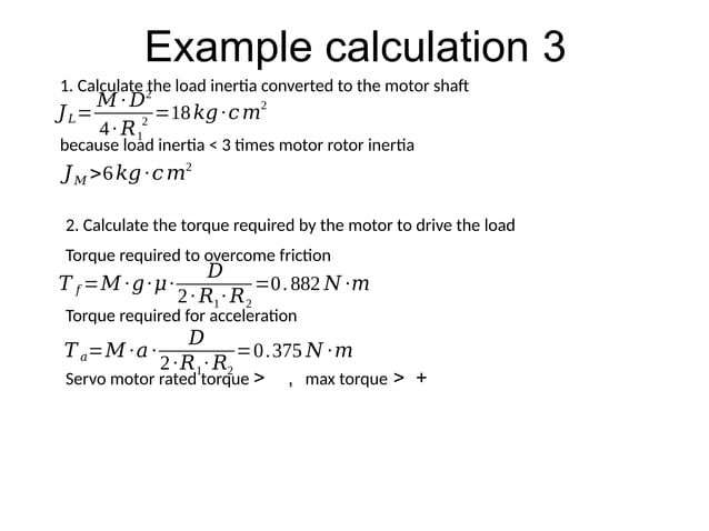 Servo motor selection calculation indus.pptx