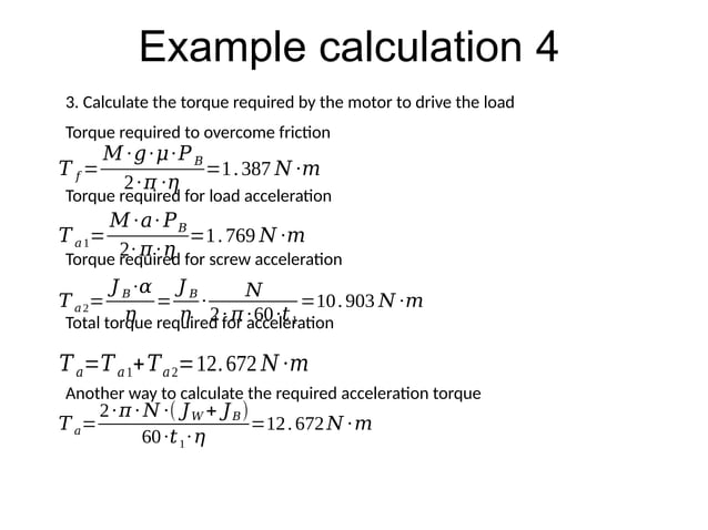 Servo motor selection calculation indus.pptx