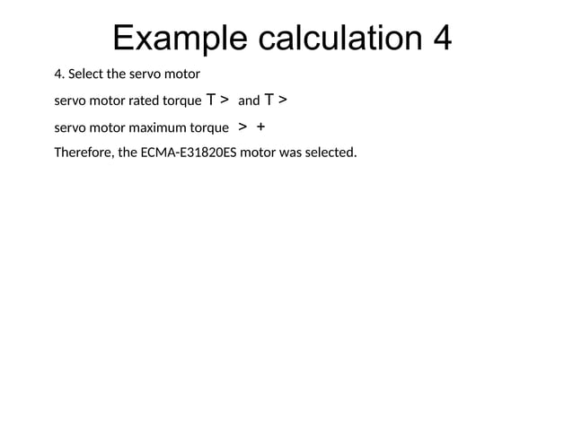 Servo motor selection calculation indus.pptx