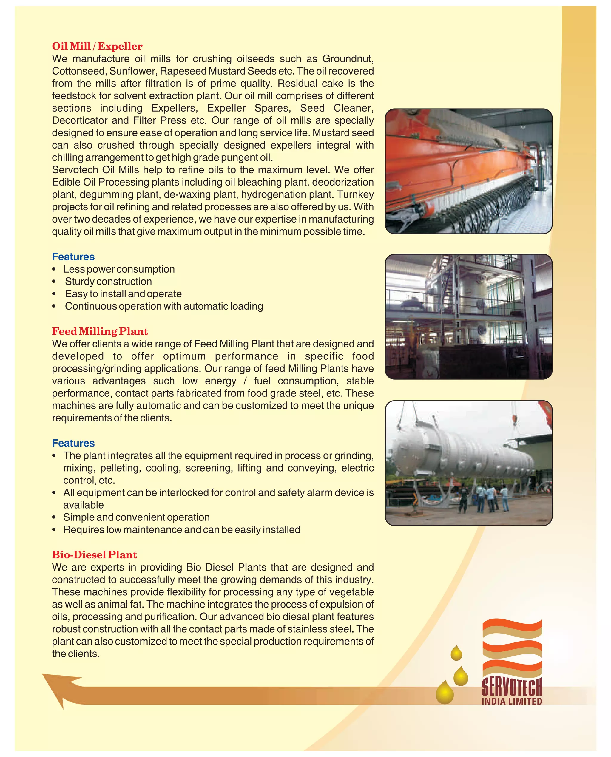 Servotech india-catalogue-solvent-extraction | PDF