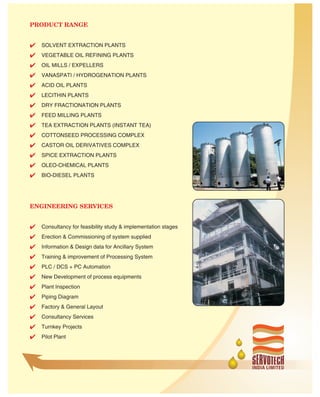 Servotech india-catalogue-solvent-extraction | PDF