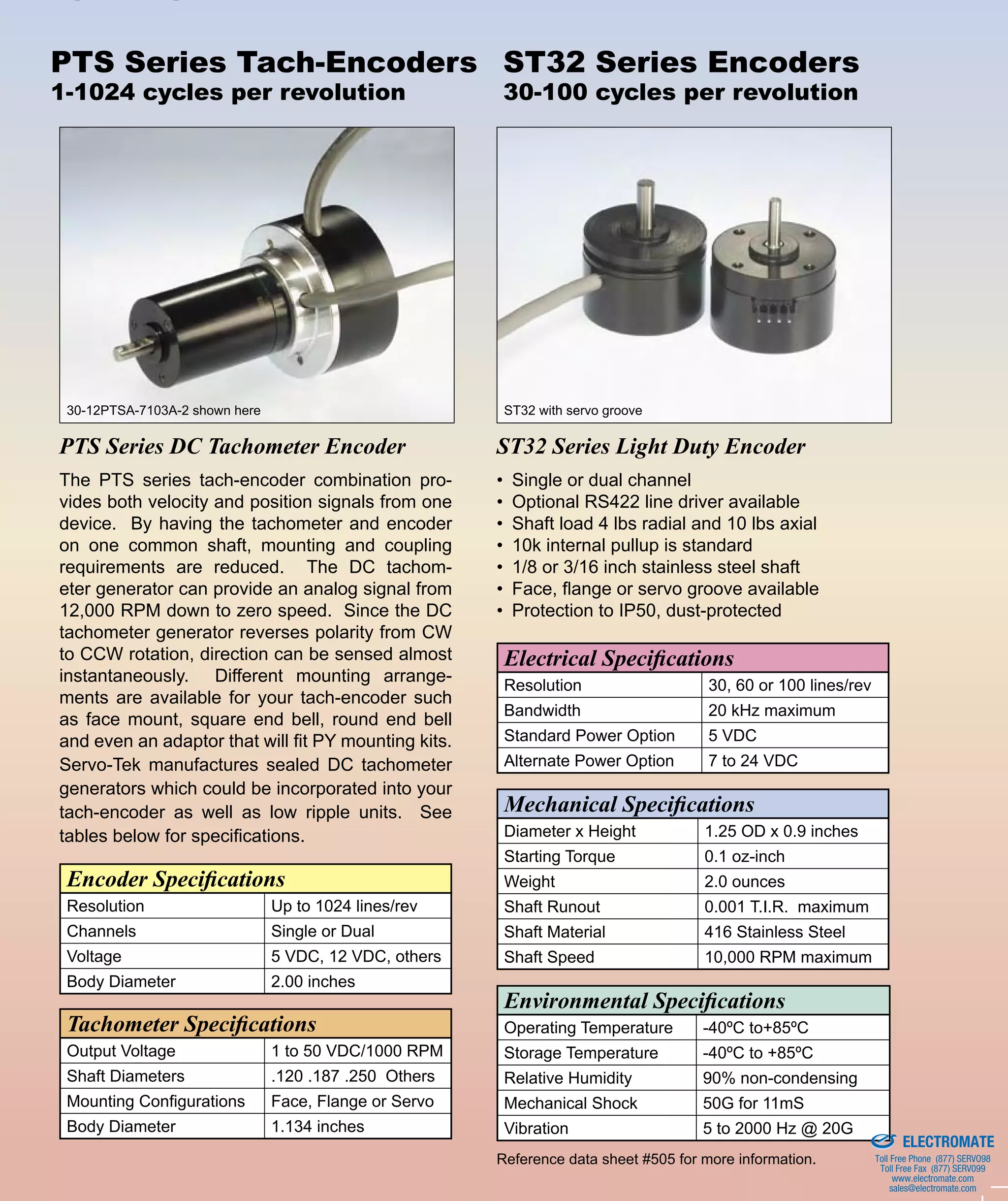 Servotek encoder2011 catalog | PDF | Computer Peripherals | Computing