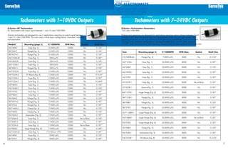Servo tek selection_guide_brochure | PDF