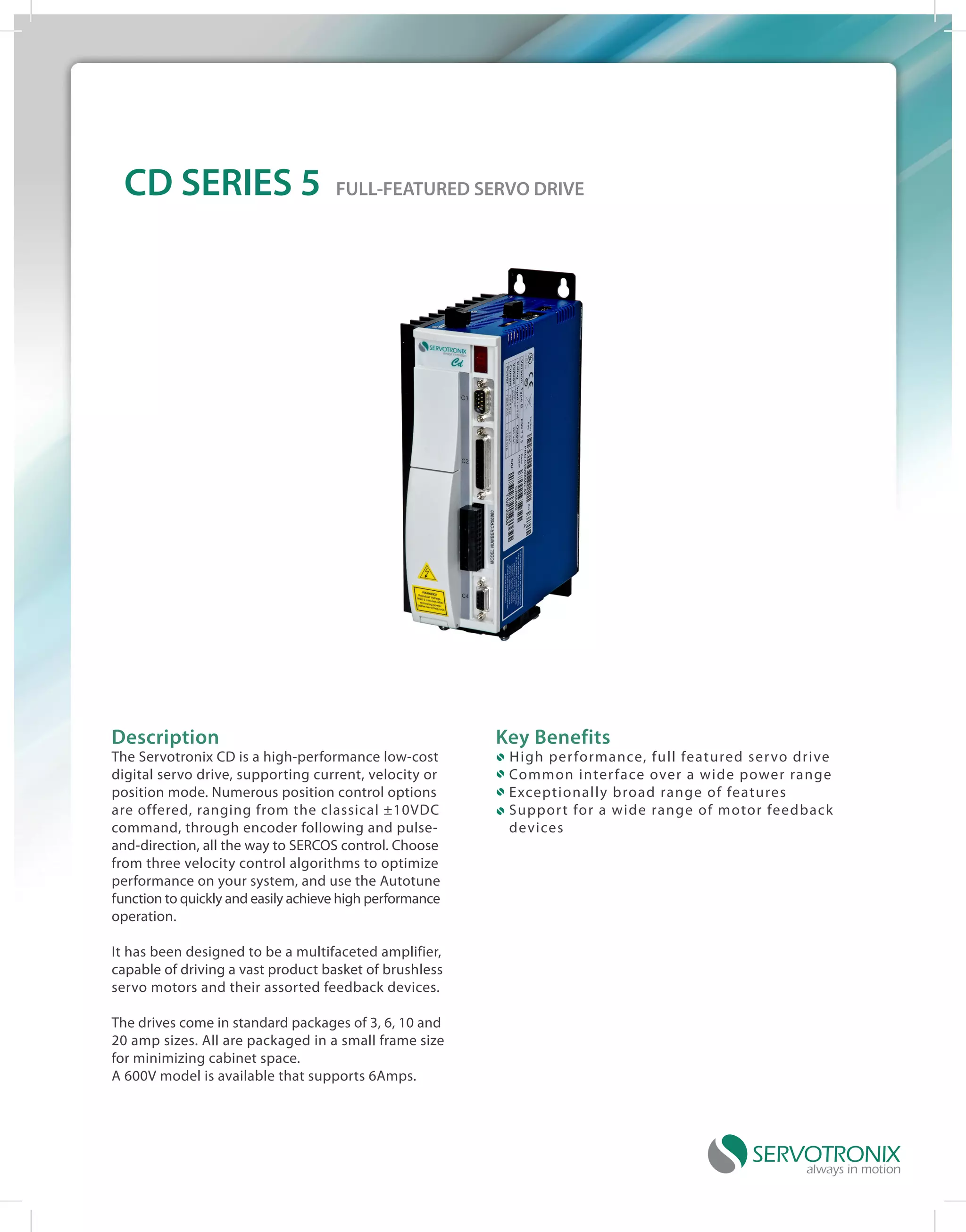 Custom servo solutions | PDF