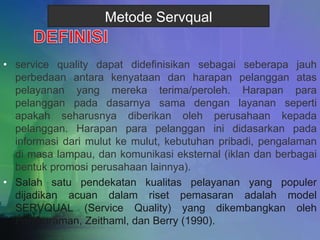 Servqual | PPTX