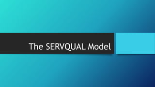 Serv Qual | PPTX