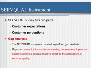 ServQual for quality management in supply.ppt