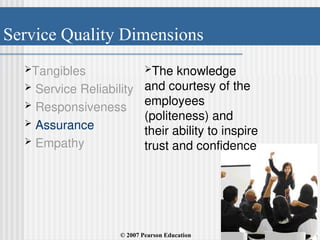 ServQual for quality management in supply.ppt